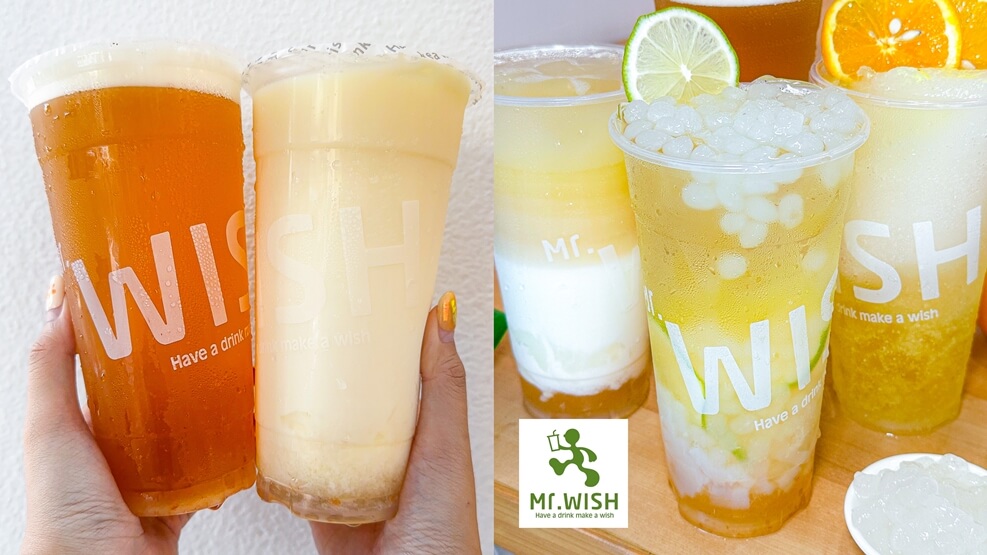 台中飲料「Mr.Wish 鮮果茶玩家」推出全新荔枝飲品啦！每一款都好好喝！ - 1000CC去旅行